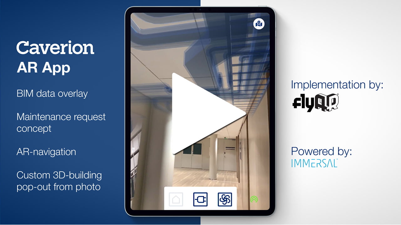 Spatial AR / AR Cloud • flyAR Augmented Reality Studio