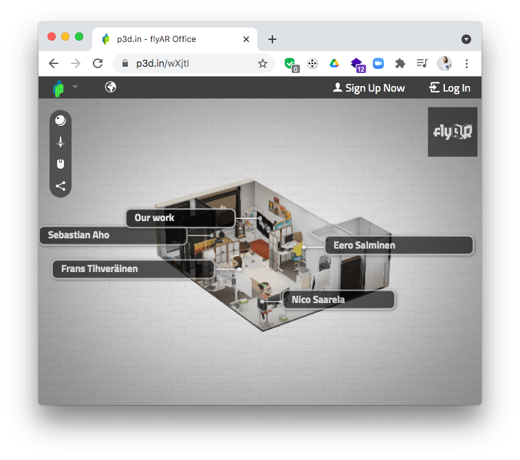 flyAR Augmented Reality Studio